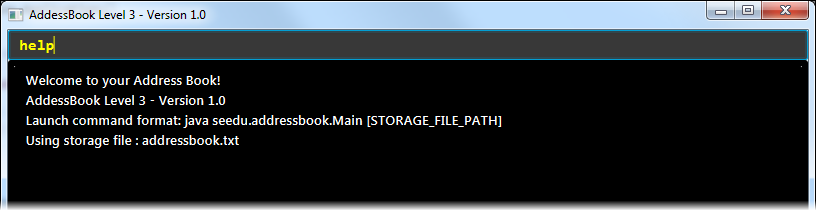 AddressBook (Level 3)